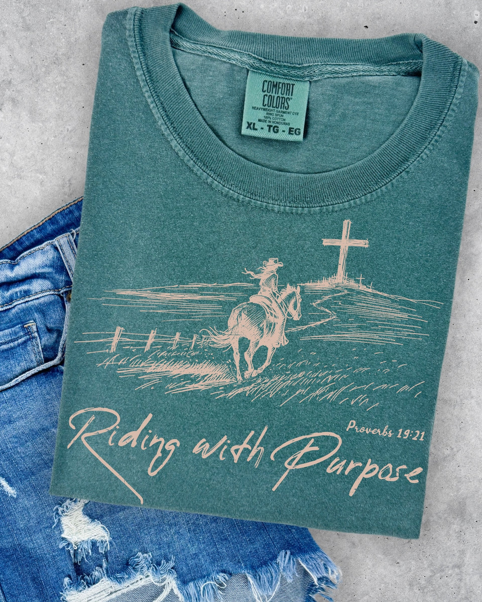 Riding With Purpose Tshirt – SouthernRheas