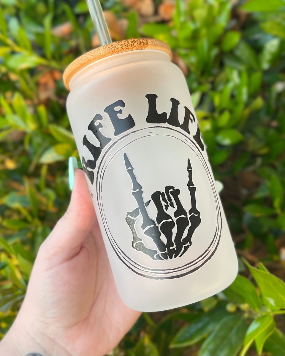Rife Life 16 oz Glass Can Tumbler – SouthernRheas